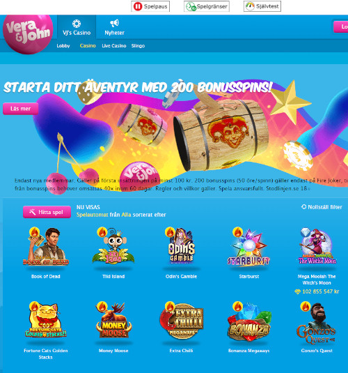 Top 10 Bästa Casino Bonusar i Sverige