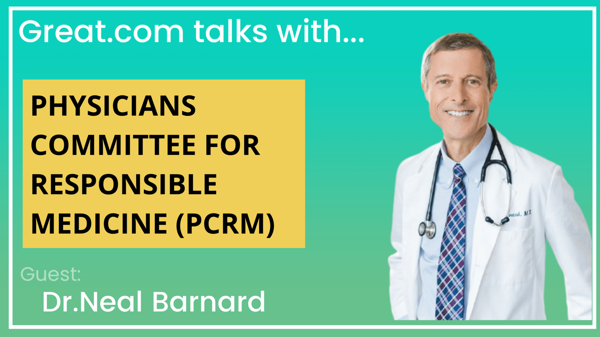 PCRM Is Keeping Animals Off Our Plates And Away From Labs - Great.com