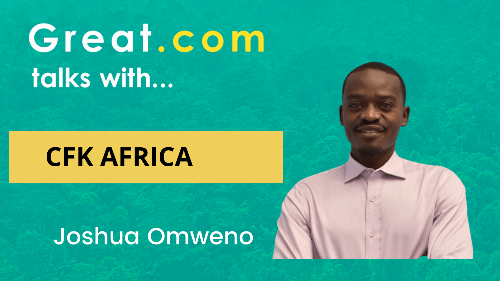 CFK Africa Works Alongside Community Members to Solve Their Most Pressing Challenges - Great.com