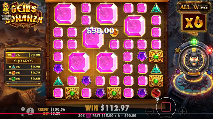 Gems Bonanza Demo - Play Free Slots at Great.com