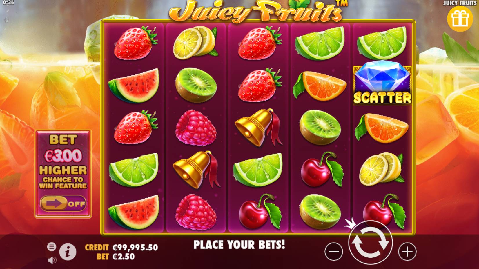 Juicy Fruits Slot - Good & Bad Version, Demo Play & RTP
