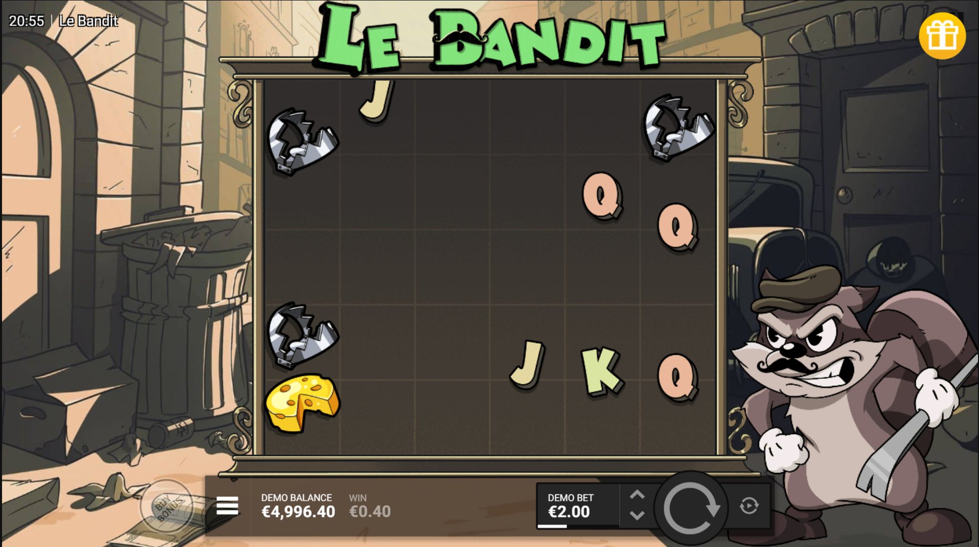 Le Bandit Slot - Good & Bad Version, Demo Play & RTP