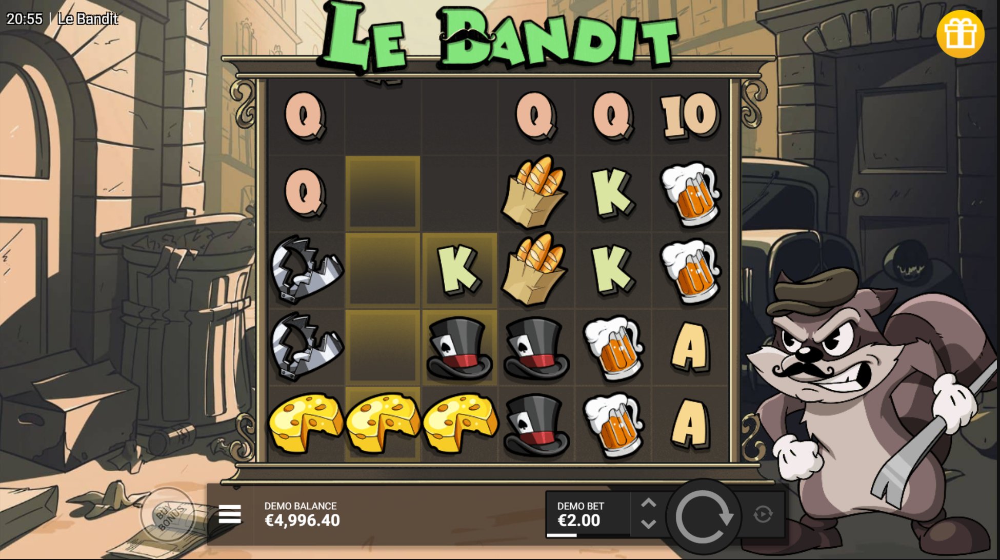 Le Bandit Slot - Good & Bad Version, Demo Play & RTP
