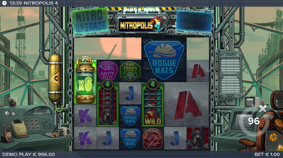 Nitropolis 4 Demo - Play Free Slots at Great.com
