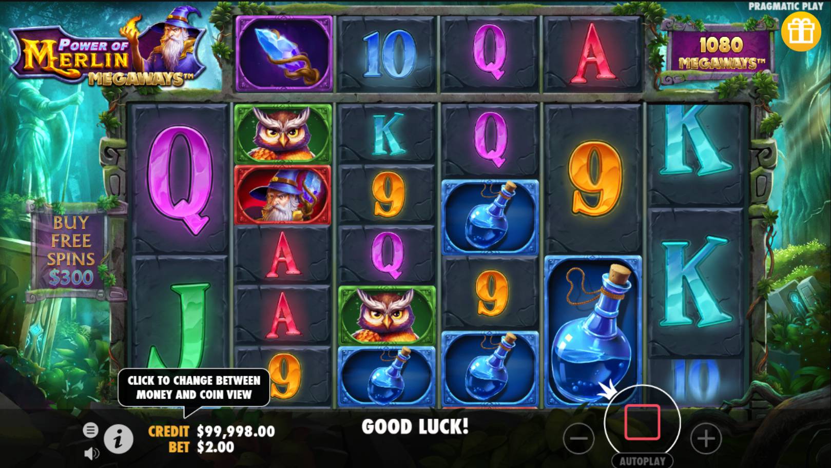 Power of Merlin Megaways Slot - Good & Bad Version, Demo Play & RTP