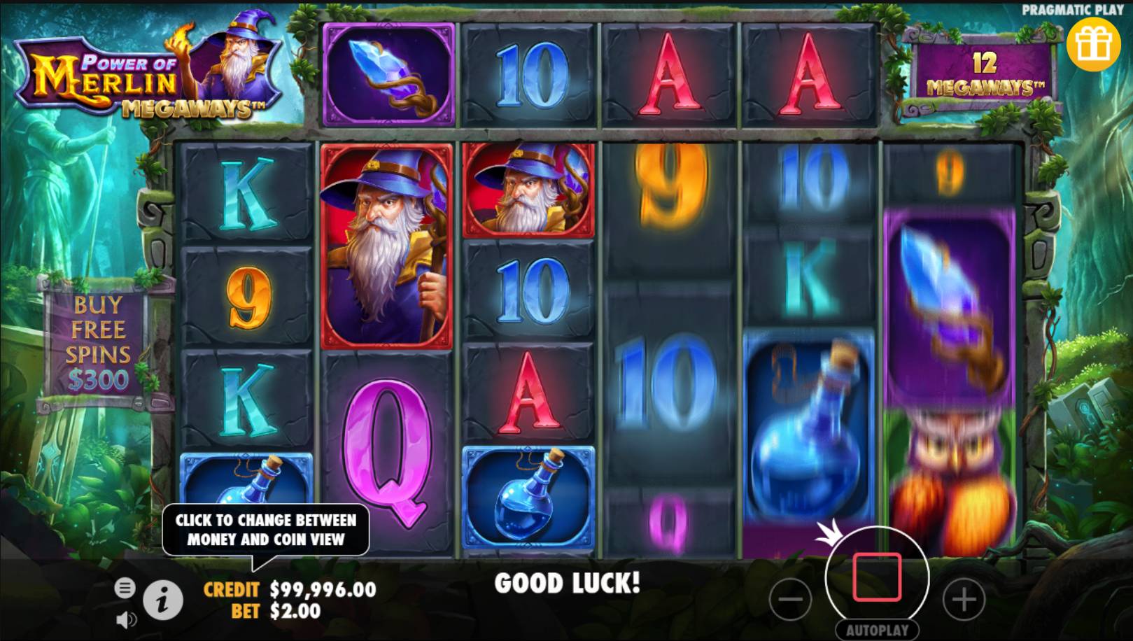 Power of Merlin Megaways Slot - Good & Bad Version, Demo Play & RTP