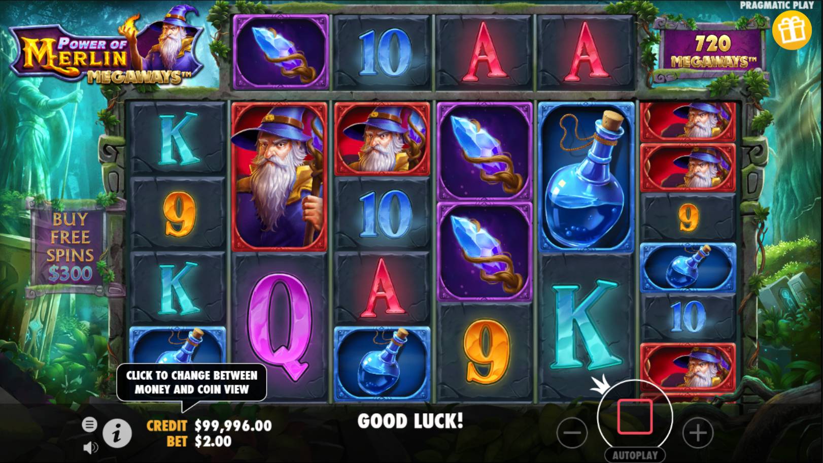 Power of Merlin Megaways Slot - Good & Bad Version, Demo Play & RTP