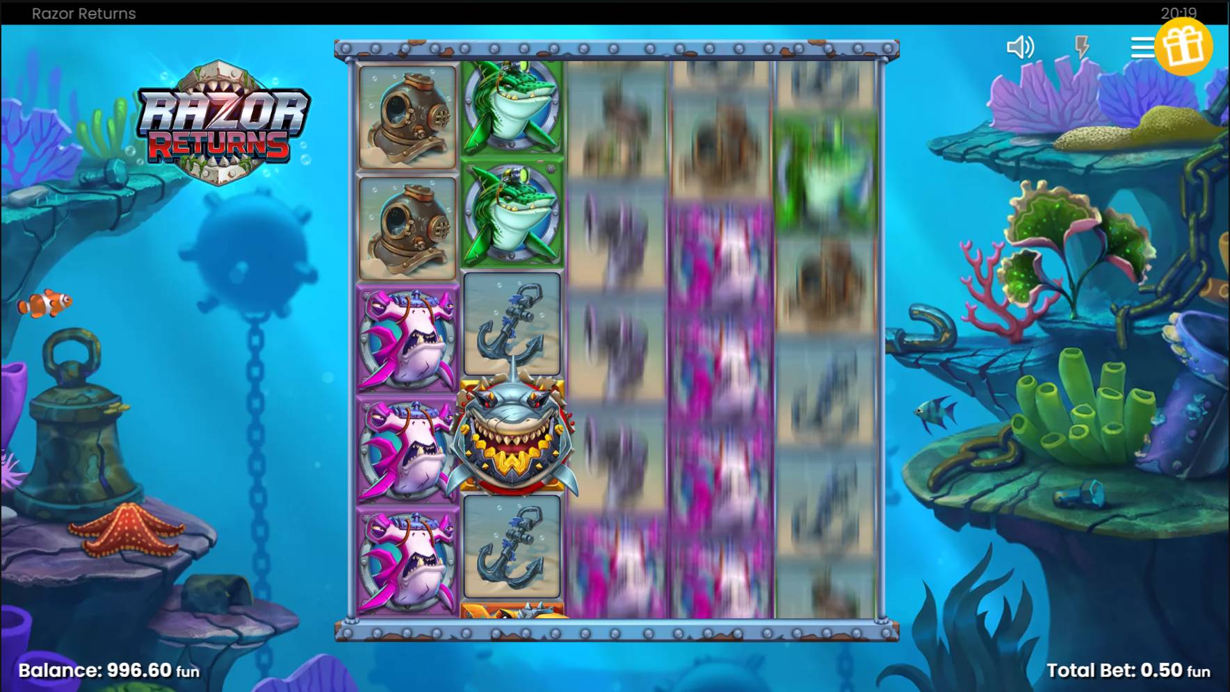 Razor Returns Slot - Good & Bad Version, Demo Play & RTP