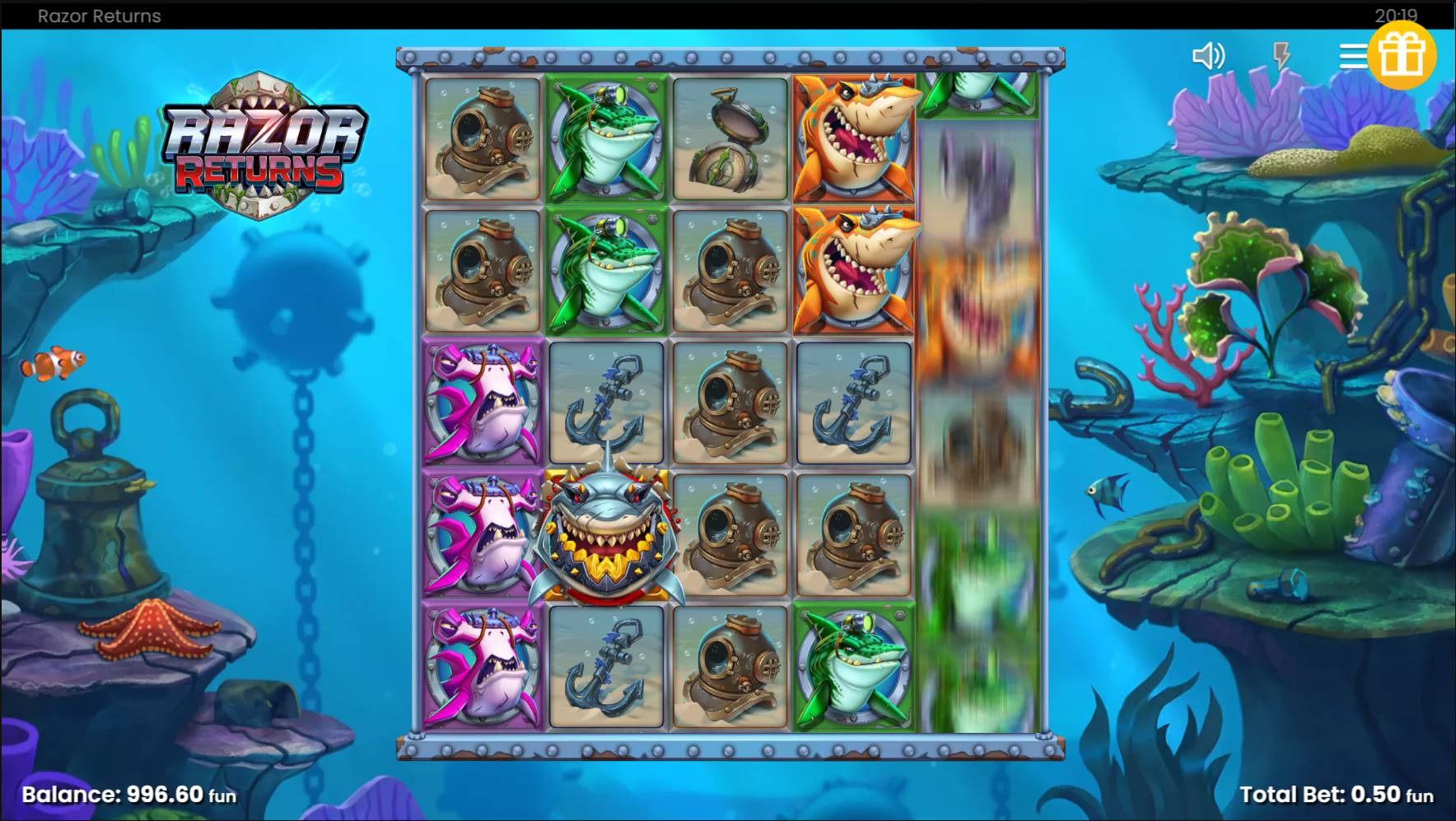 Razor Returns Slot - Good & Bad Version, Demo Play & RTP