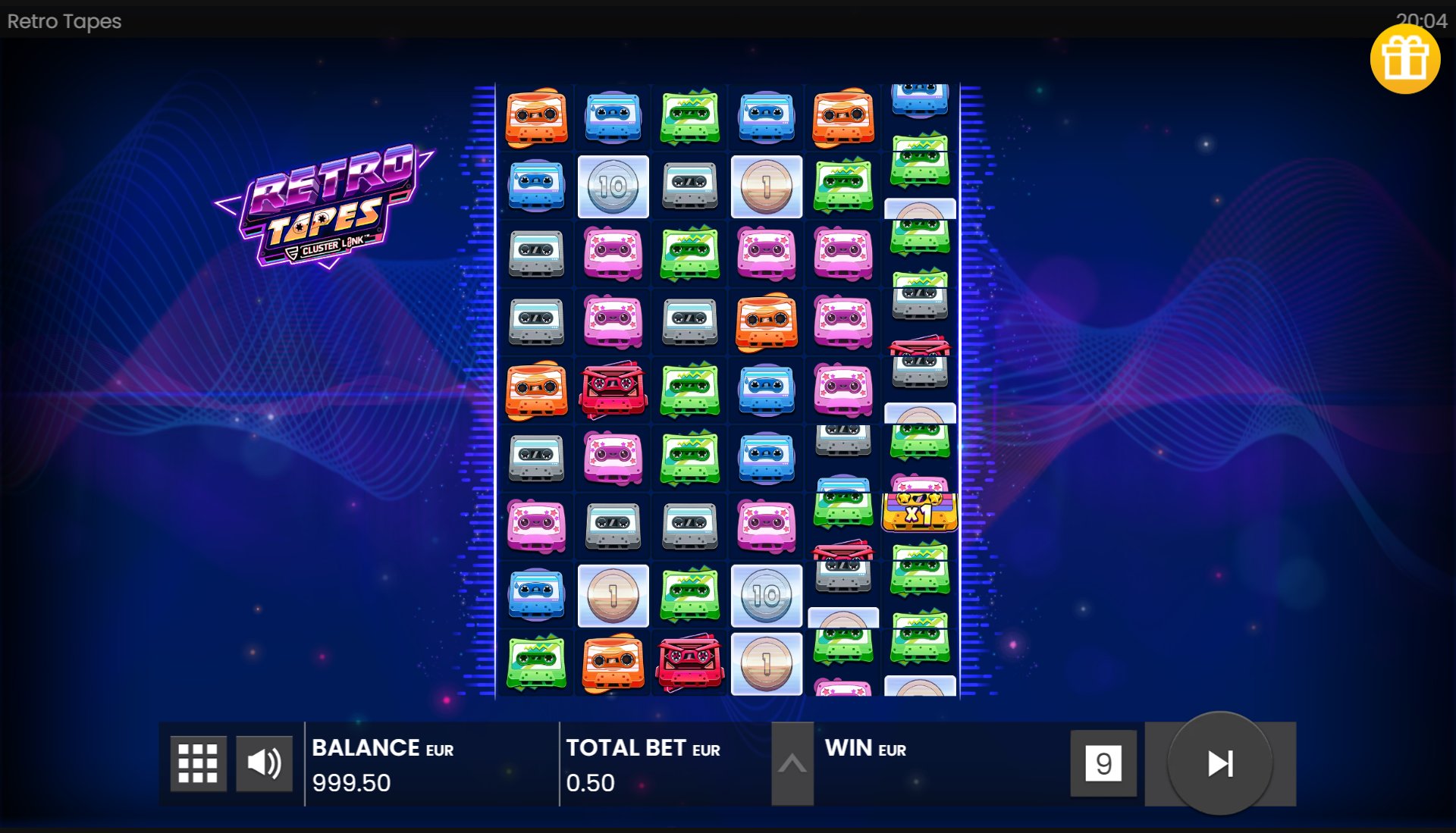 Retro Tapes Cluster Link Slot - Good & Bad Version, Demo Play & RTP