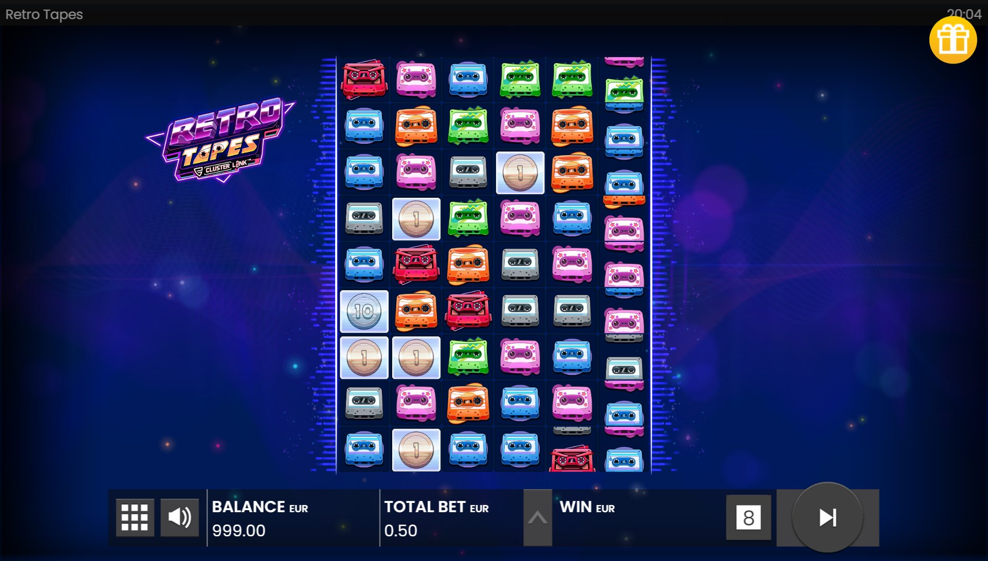 Retro Tapes Cluster Link Slot - Good & Bad Version, Demo Play & RTP