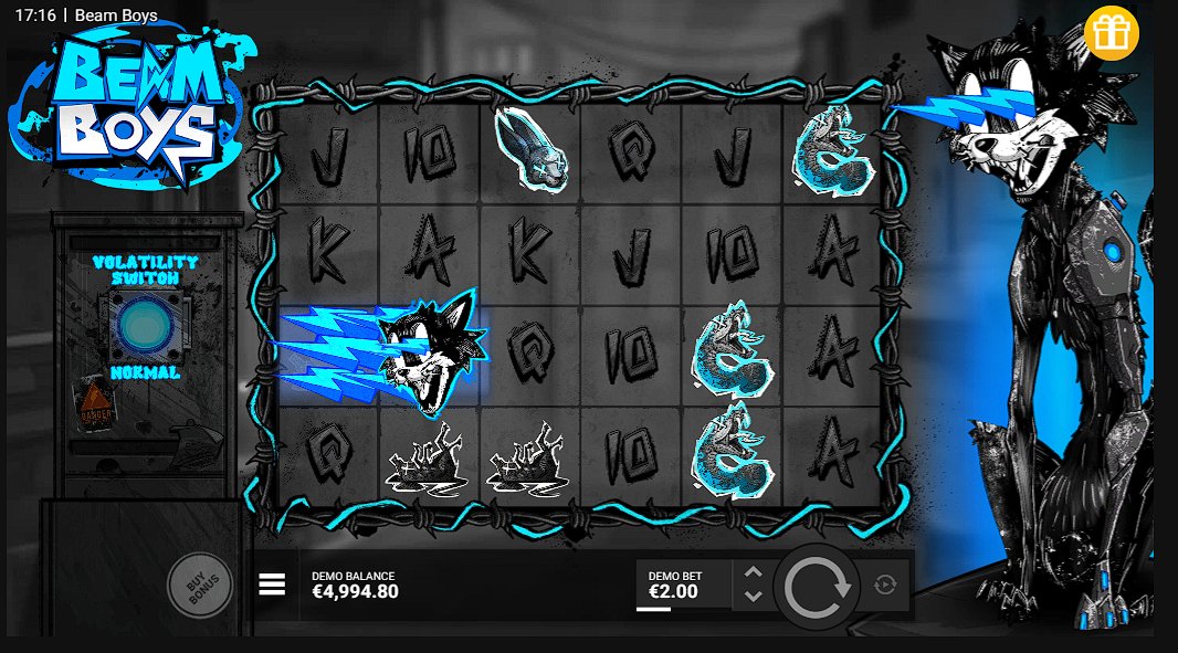 Beam Boys Slot - Good & Bad Version, Demo Play & RTP