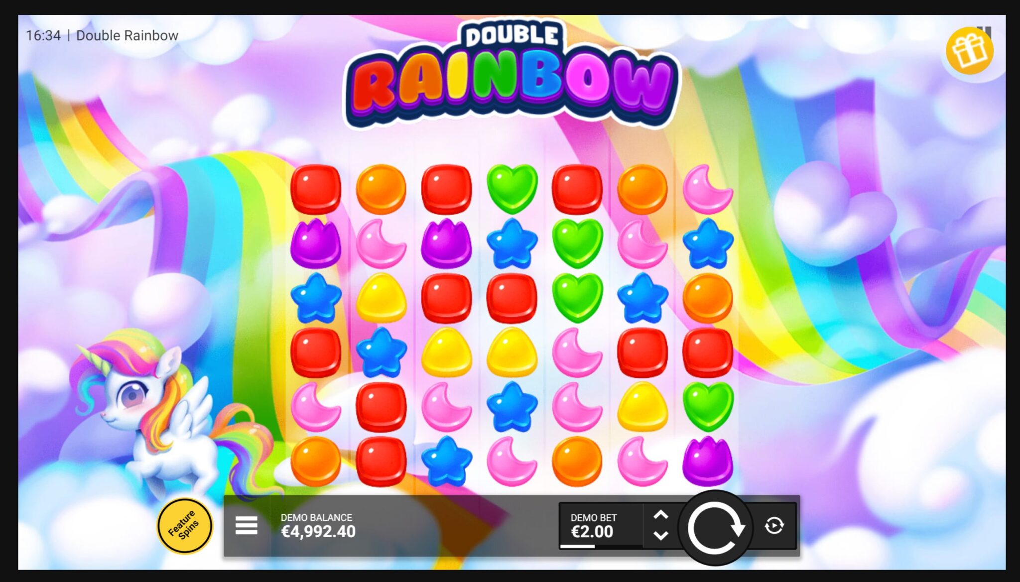Double Rainbow Slot - Good & Bad Version, Demo Play & RTP