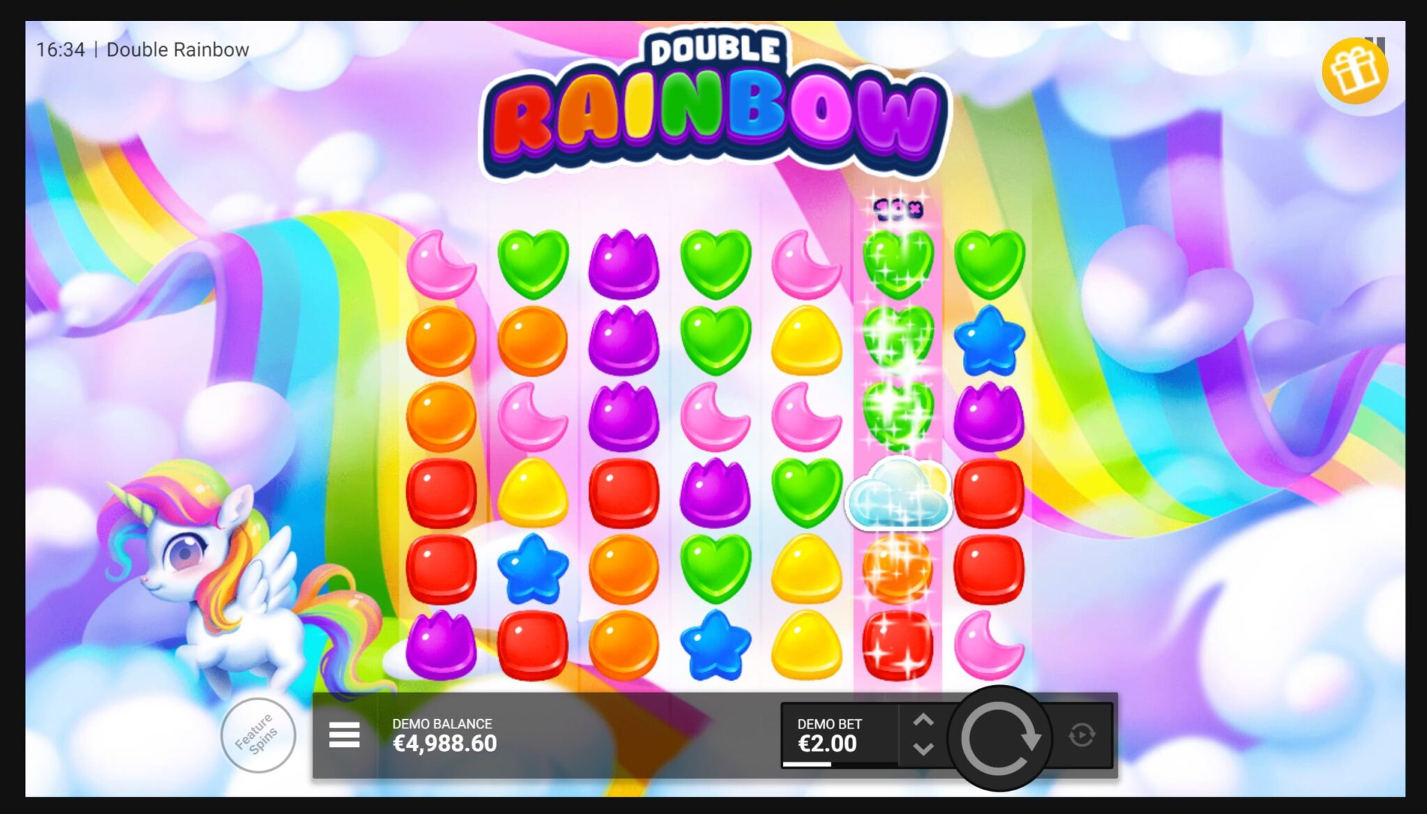 Double Rainbow Slot - Good & Bad Version, Demo Play & RTP