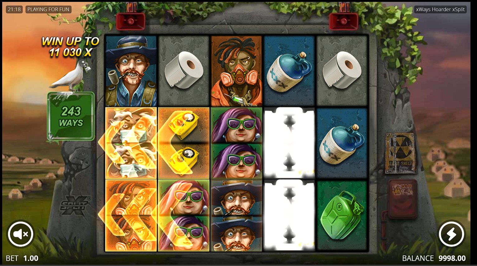 Xways Hoarder Xsplit Slot - Good & Bad Version, Demo Play & RTP