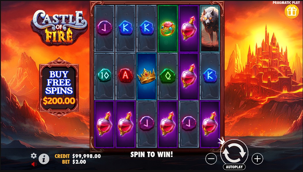Castle Of Fire Slot - Good & Bad Version, Demo Play & RTP