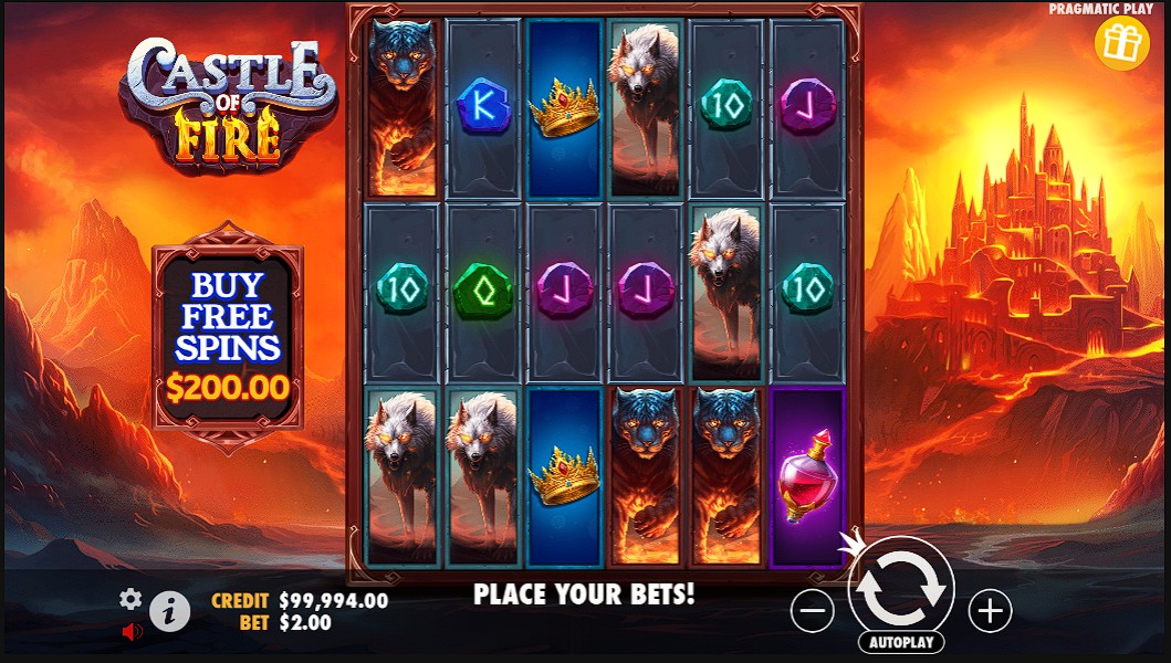 Castle Of Fire Slot - Good & Bad Version, Demo Play & RTP