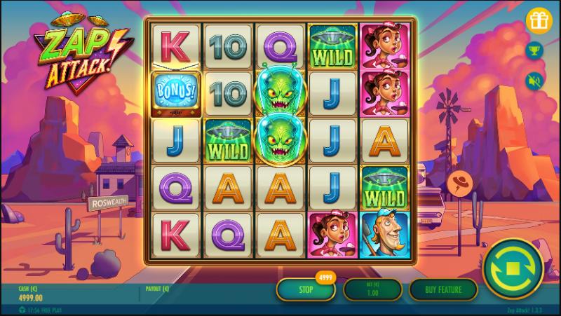 Zap Attack Demo - Play Free Slots at Great.com