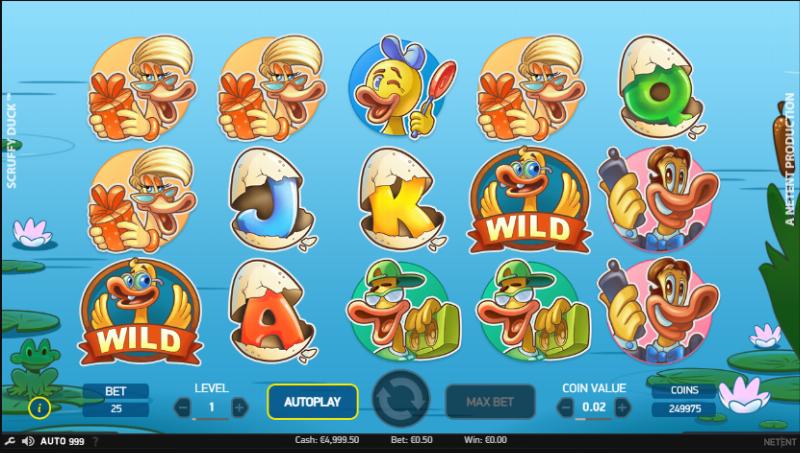 Scruffy Duck Demo - Play Free Slots at Great.com
