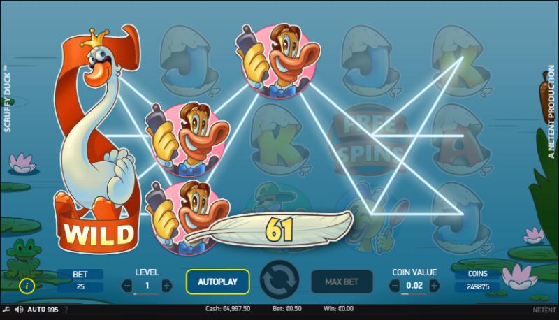 Scruffy Duck Demo - Play Free Slots at Great.com