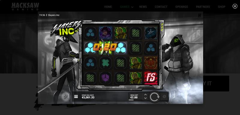 Slayers Inc Demo - Play Free Slots at Great.com