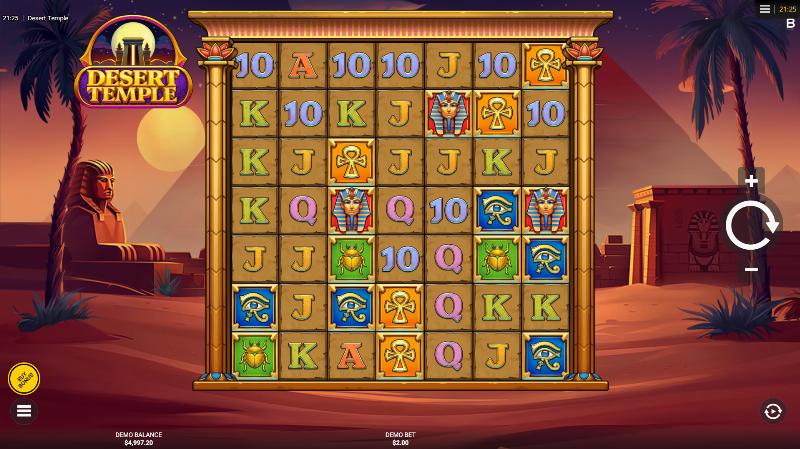 Desert Temple Demo - Play Free Slots at Great.com