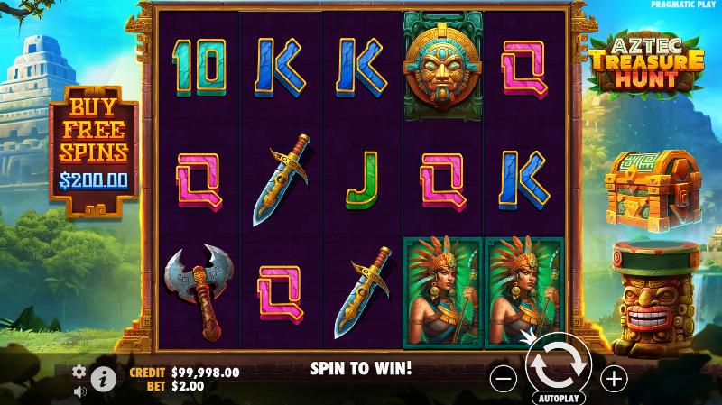 Aztec Treasure Hunt Demo - Play Free Slots at Great.com