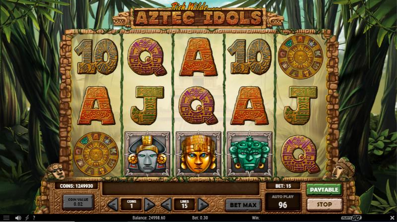 Aztec Idols Demo - Play Free Slots at Great.com