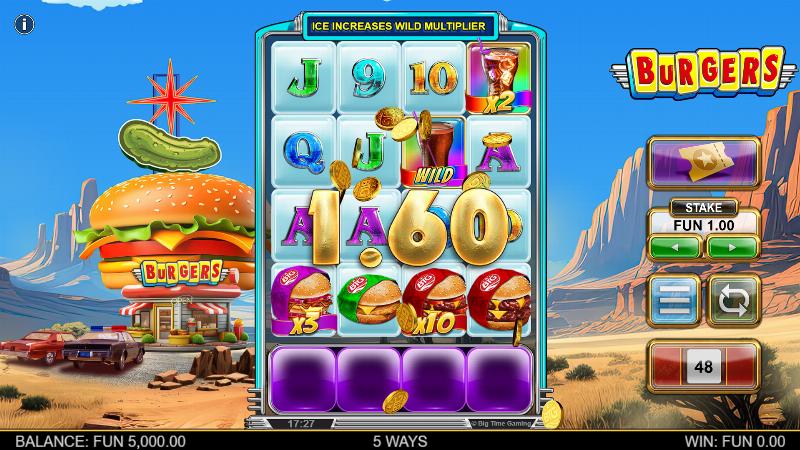 Burgers Demo - Play Free Slots at Great.com