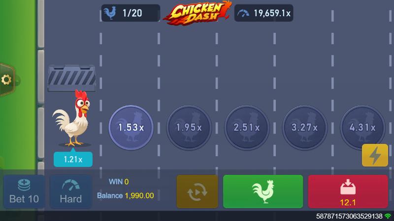 Chicken Dash Demo - Play Free Slots at Great.com