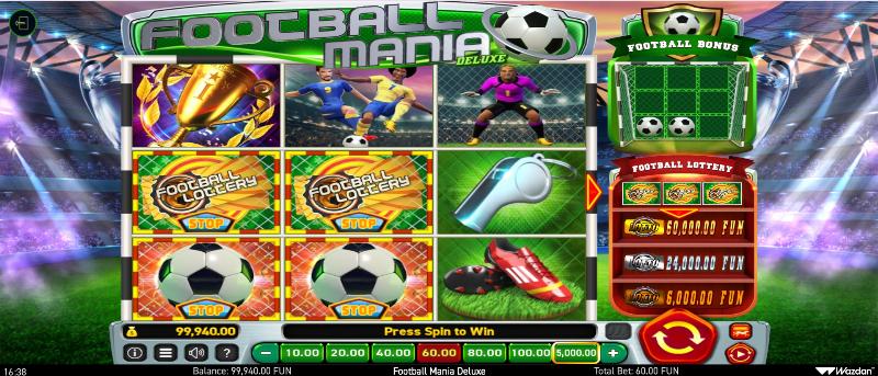 Football Mania Deluxe Demo - Play Free Slots at Great.com