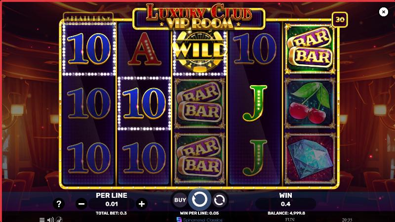 Luxury Club - Vip Room Demo - Play Free Slots at Great.com