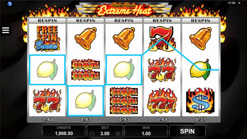 Retro Reels - Extreme Heat Demo - Play Free Slots at Great.com