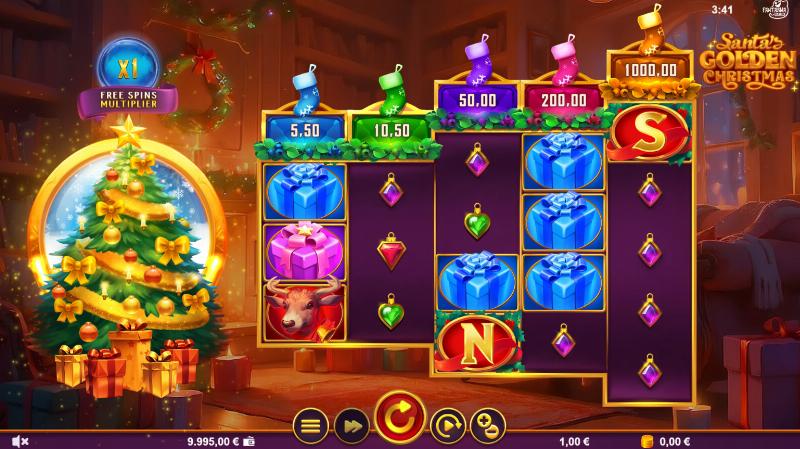 Santa's Golden Christmas Demo - Play Free Slots at Great.com