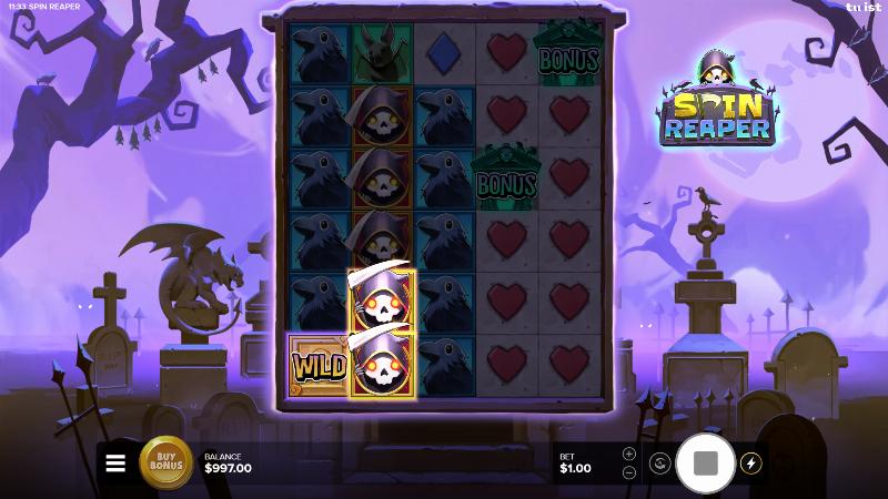 Spin Reaper Demo - Play Free Slots at Great.com