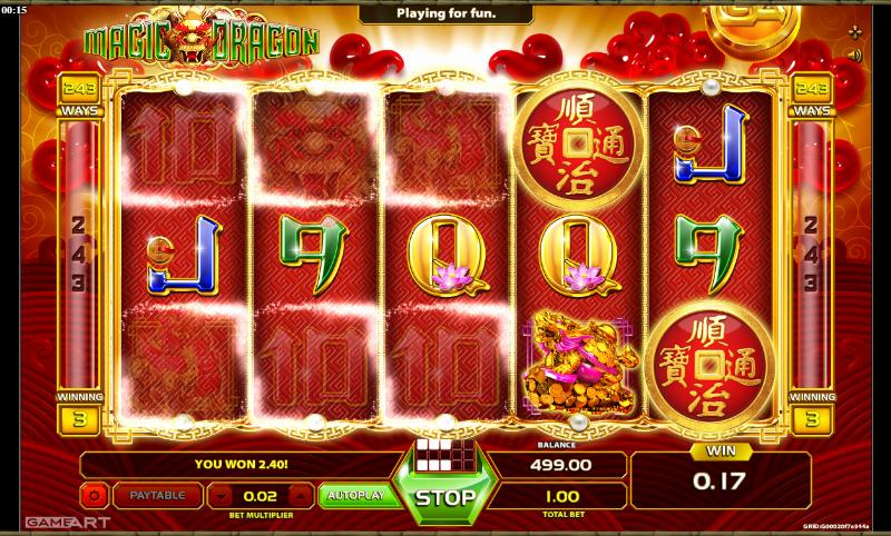 Magic Dragon Demo - Play Free Slots at Great.com