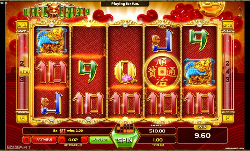 Magic Dragon Demo - Play Free Slots at Great.com