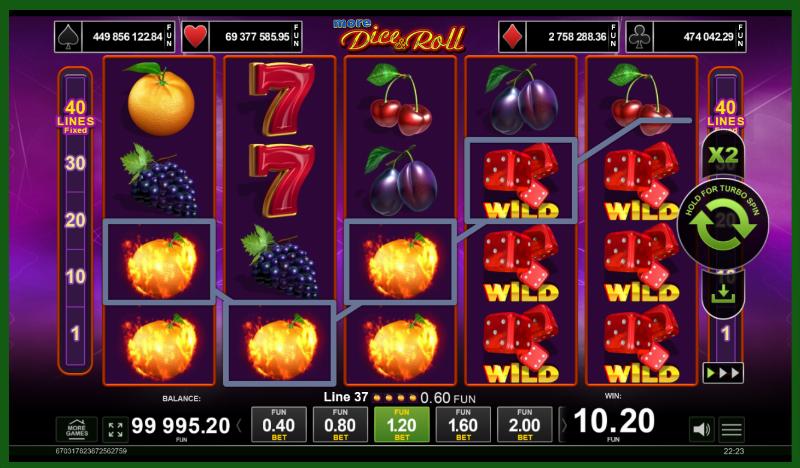 More Dice & Roll Demo - Play Free Slots at Great.com