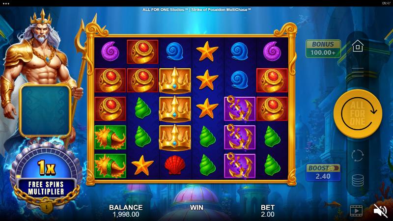 Strike Of Poseidon Multichase Demo - Play Free Slots at Great.com
